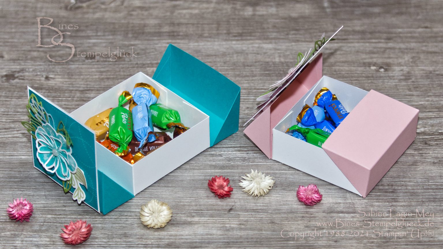 Double Flip Top Box • Bines Stempelglück